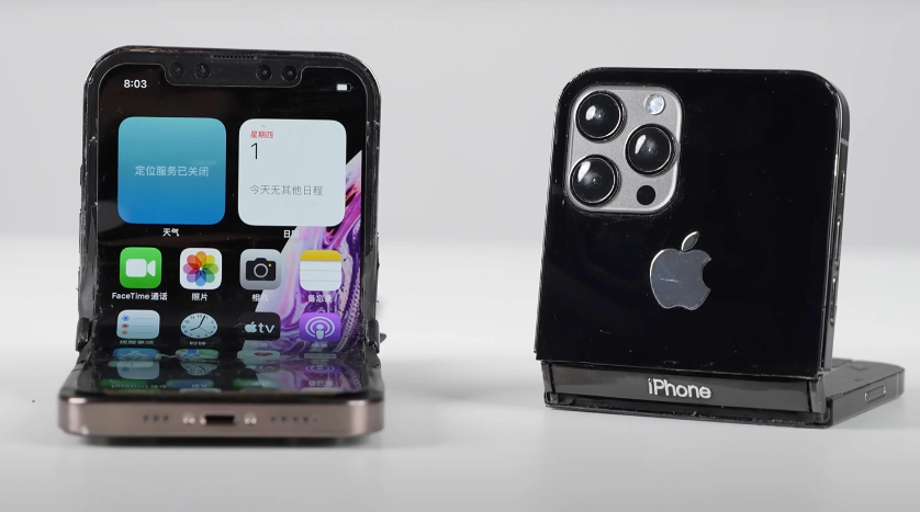 iPhone gập đầu tiên trên thế giới