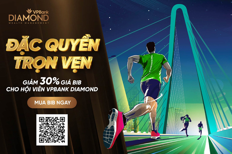Ưu đãi giảm giá bib VPBank VnExpress Marathon Ho Chi Minh City Midnight