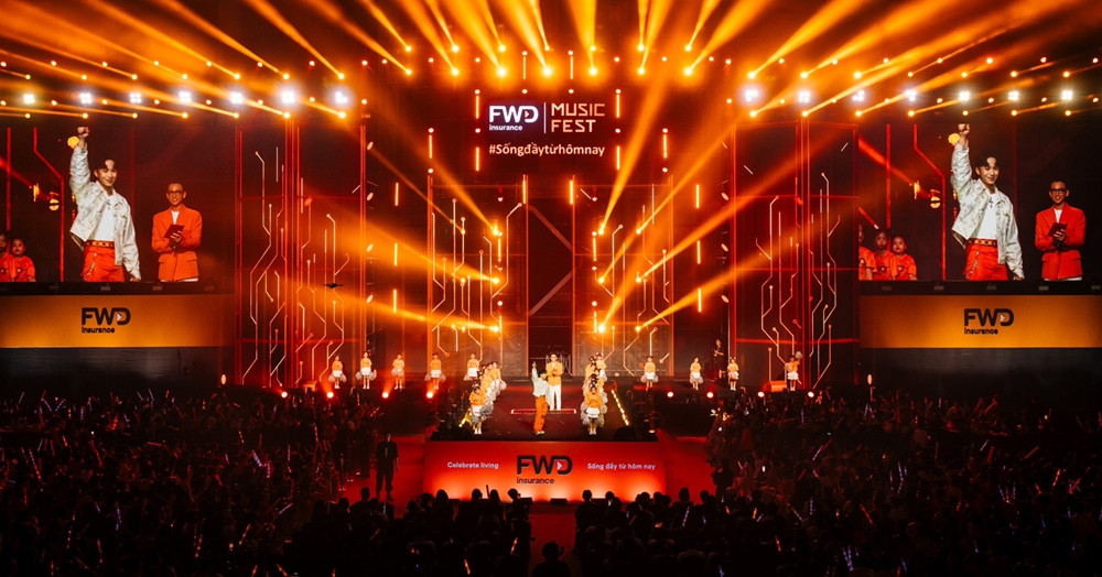 FWD Music Fest ‘ghi điểm’ nhờ sự chuyên nghiệp