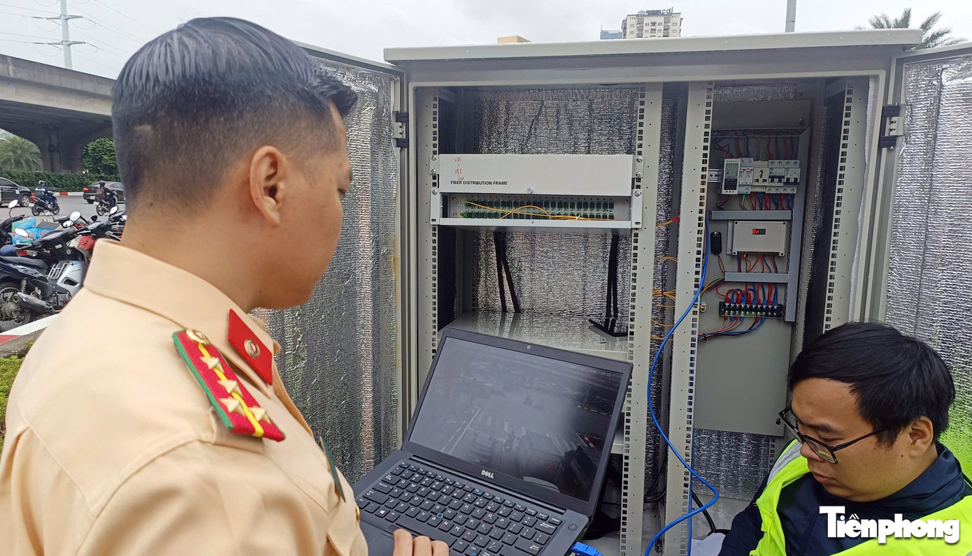 Cận cảnh hơn 1.800 camera AI 'phủ sóng' khắp Hà Nội sắp đi vào hoạt động