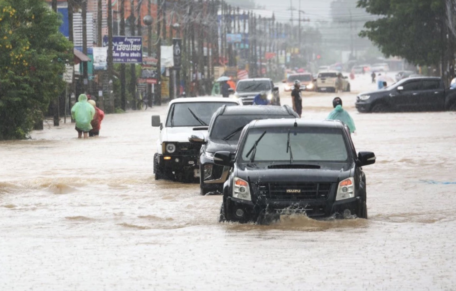 Nguyên nhân 10 tỉnh phía nam Thái Lan ngập sâu vì lũ lụt