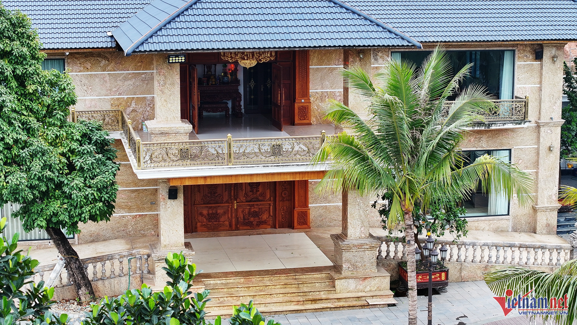 Cận cảnh biệt phủ của giang hồ Tuấn 'trắng' vừa bị bắt