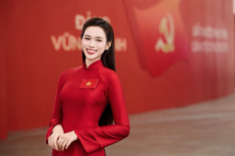 Mẫu áo dài được Đỗ Thị Hà, Lê Hạ Anh và nhiều người đẹp chọn trong Quốc khánh